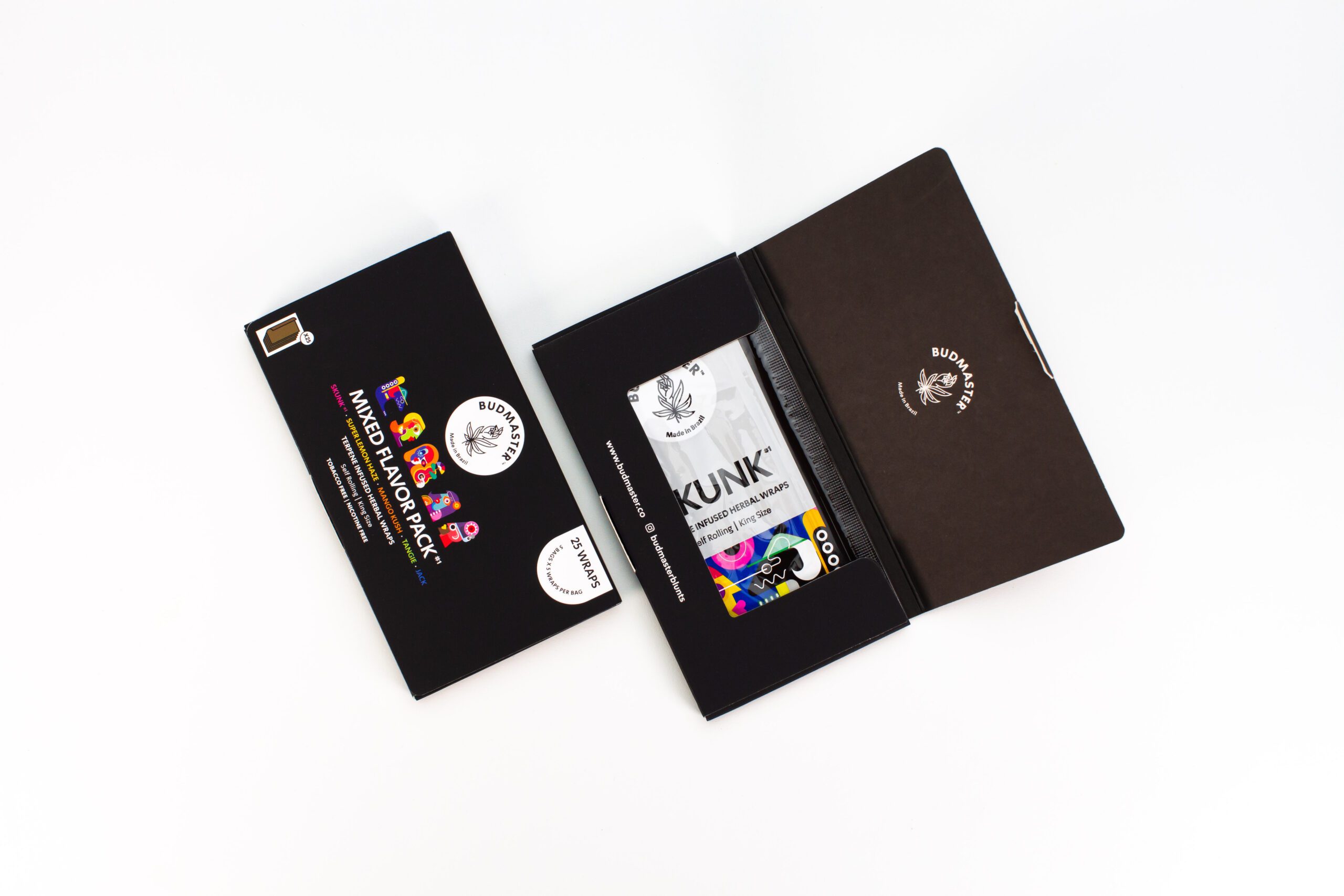 Mixed Flavor Pack blunt wraps #1 - 5 pack | Budmaster